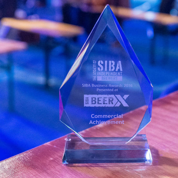 SIBA National Business Award Win! - Charnwood Brewery - Charnwood Brewery