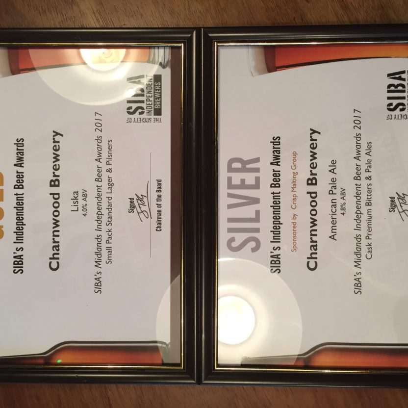 New SIBA Awards for our beer - Charnwood Brewery - Charnwood Brewery