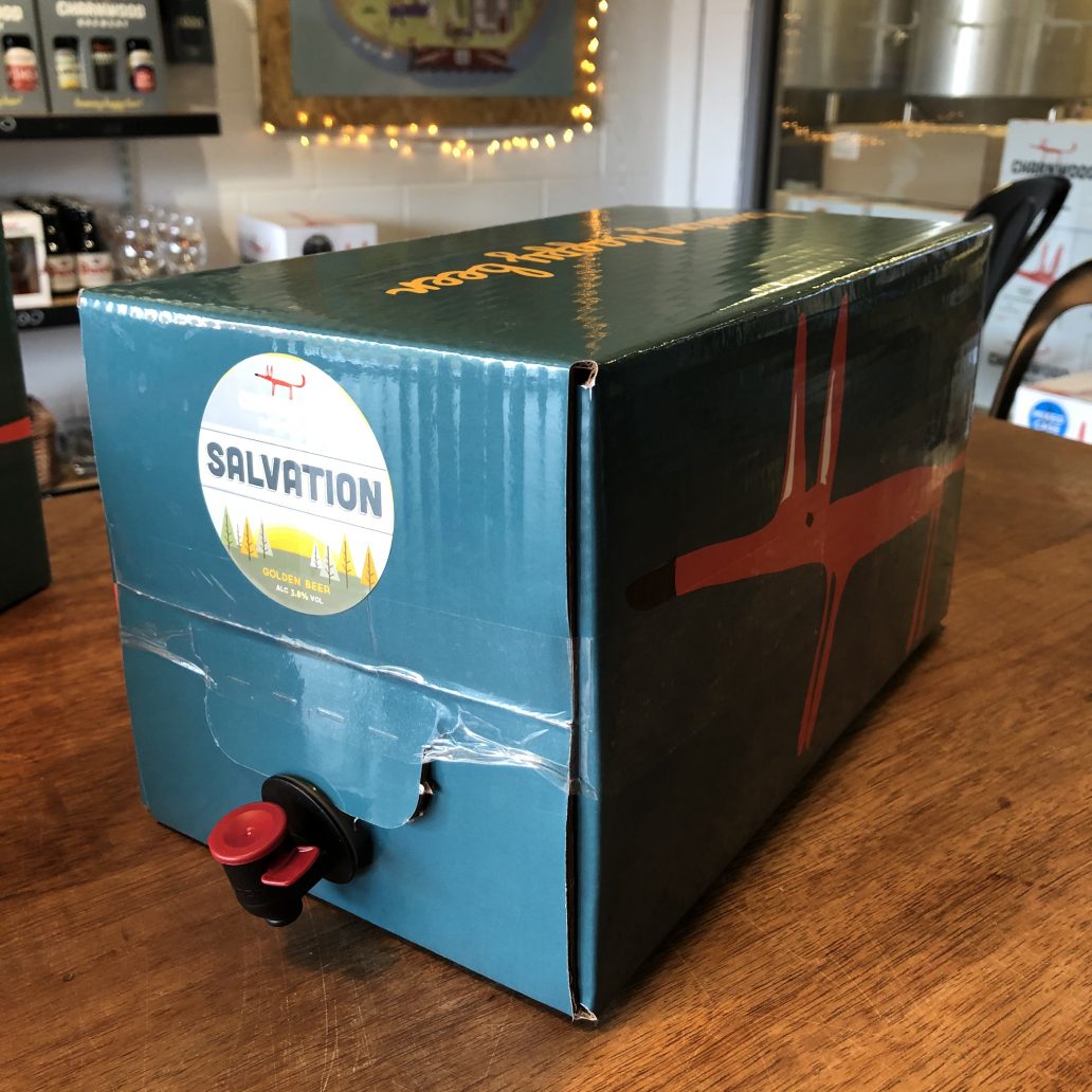 Salvation™ 10L BAG-IN-BOX - Charnwood Brewery - Charnwood Brewery